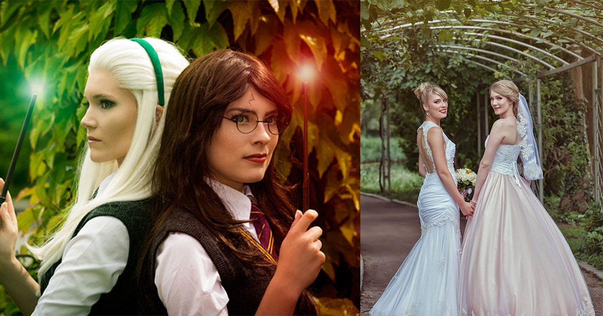 Two Female Cosplayers Got Married And Shared Their Magical Wedding ...