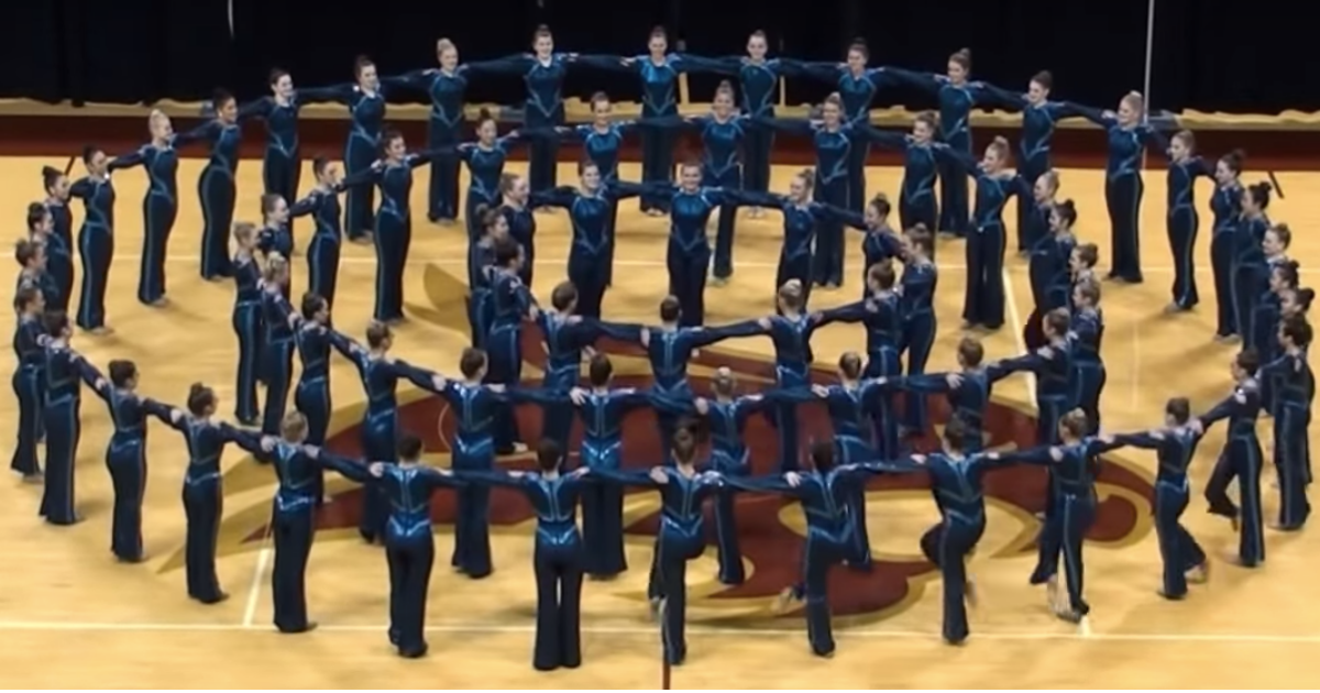 You Will Be Left Stunned After Watching This High Kick Routine Dance ...