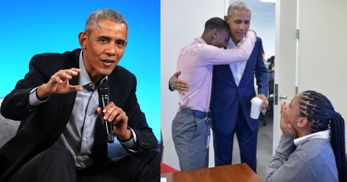 Barack Obama Surprised Interns By Making A Guest Appearance At 'Obama ...