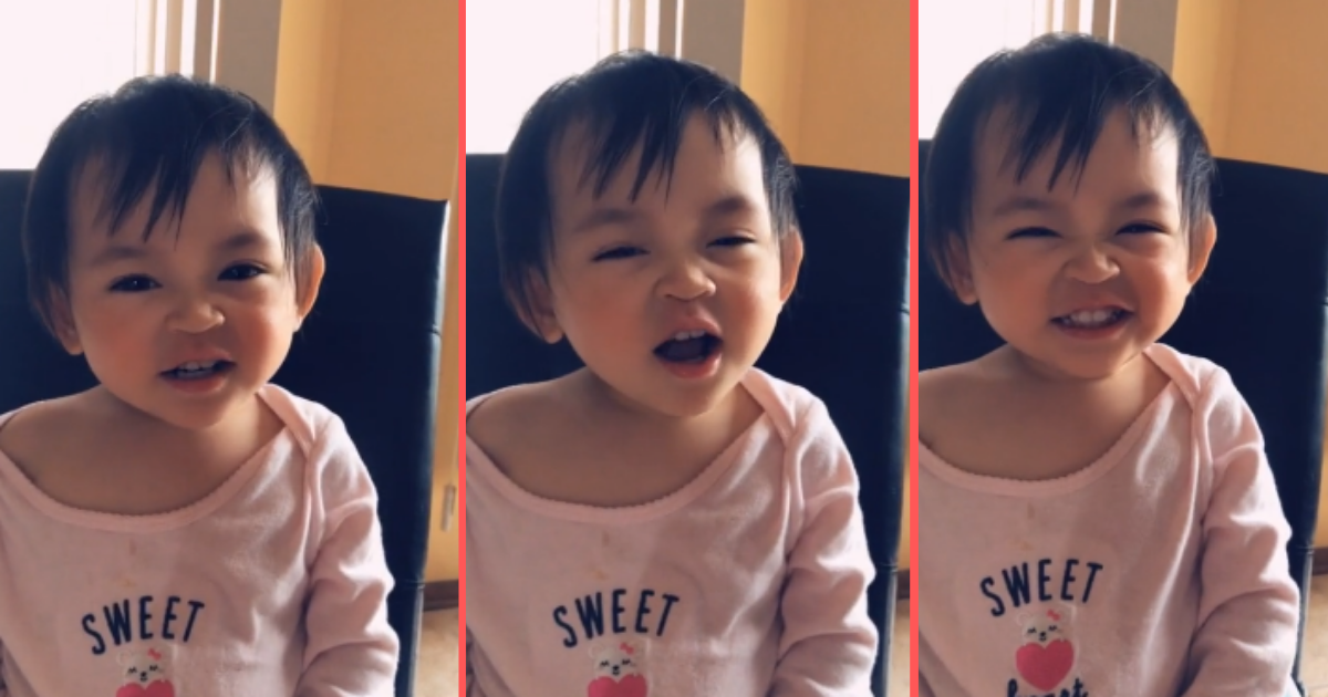 This Adorable Toddler Trying To Wink Looks Extremely Cute - Small Joys