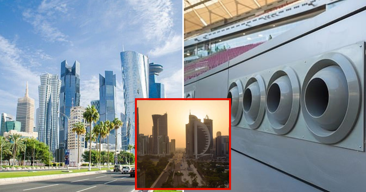 Qatar Is So Hot The Country Had To Install Outdoor Air Conditioning ...
