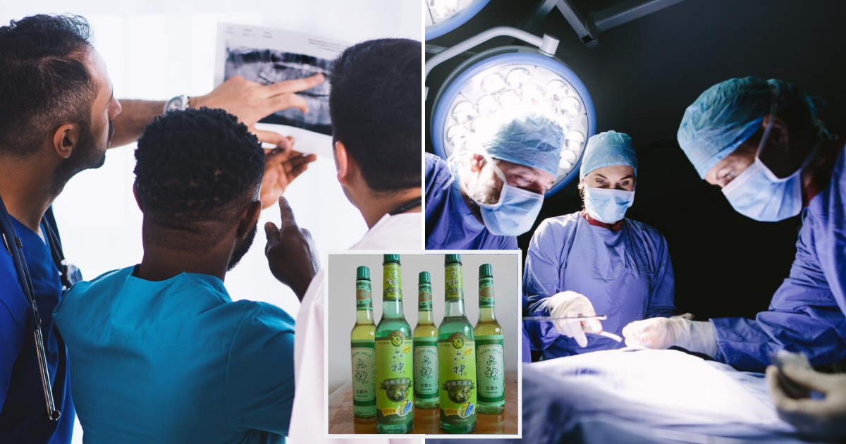 Man Had A Glass Bottle Stuck In His Body After Using It To 'Scratch His ...