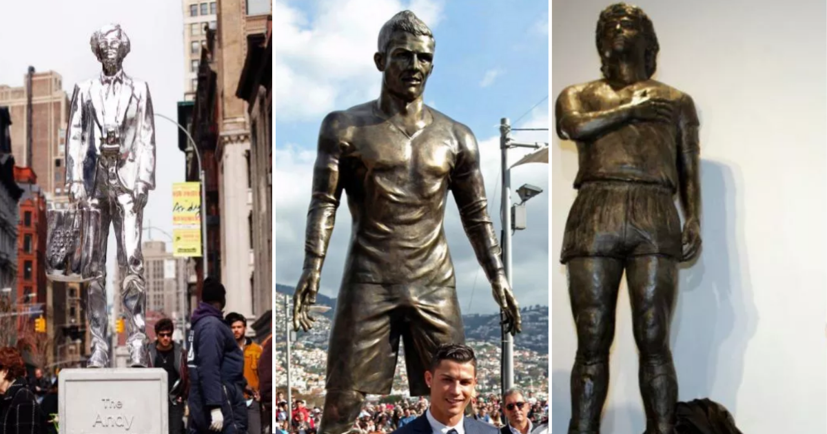 10 Pictures of Celebrity Statues That Went Wrong - Small Joys