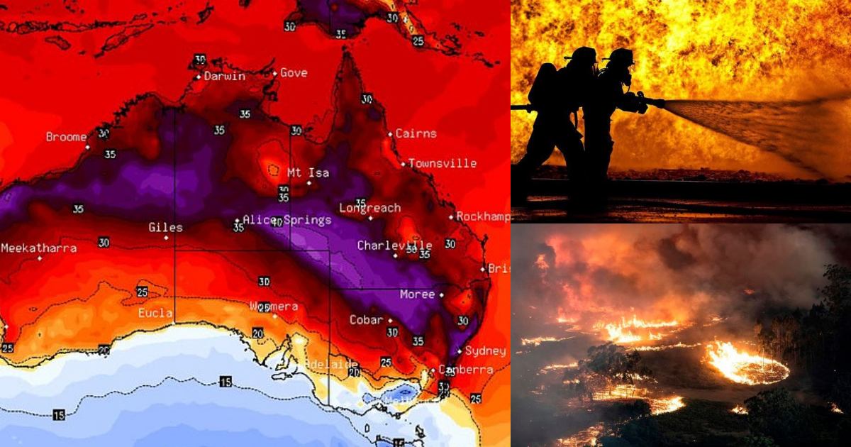 ‘SEVERE FIRE DANGER’ - Extreme Heat Blast In Australia Feared As ...