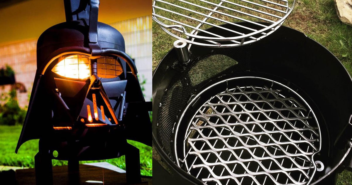 Star Wars-Themed Outdoor Grill Is Modeled After Darth Vader’s Iconic ...