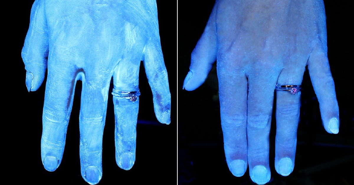 Amazing UV Pictures Showed The Importance Of Washing Your Hands ...