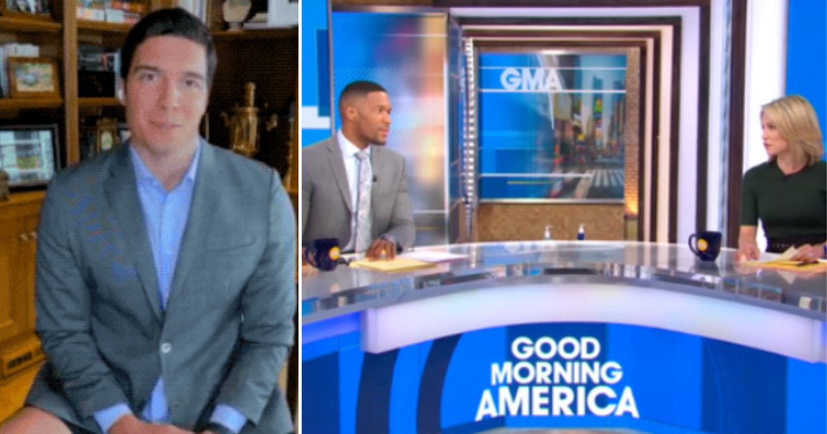 A Reporter Went Live Wearing A Suit Coat But With No Pants - Small Joys