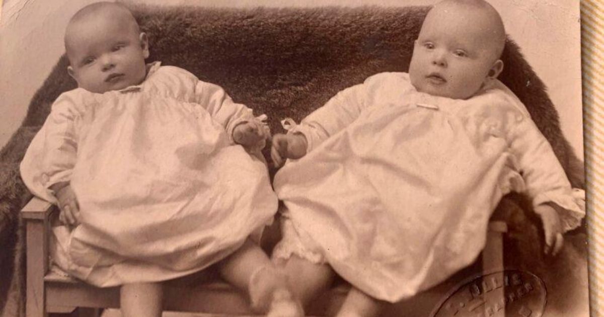 Oldest Identical Twins In Britain Celebrated Their 100th Birthday