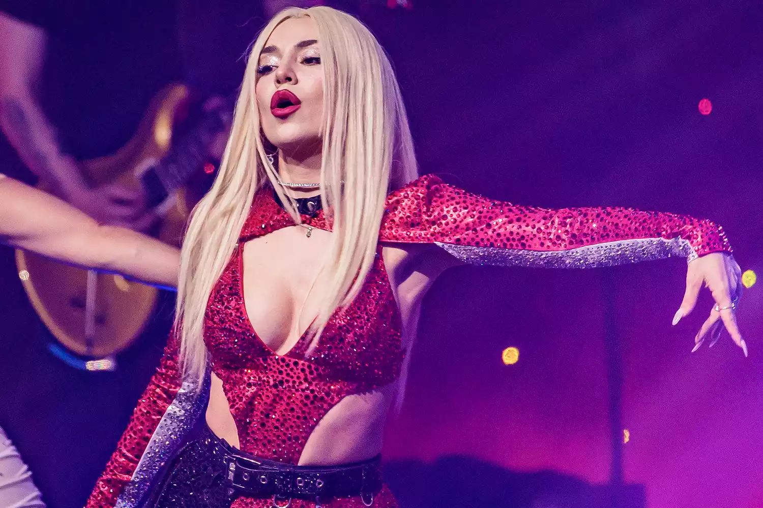 Breaking Singer Ava Max Slapped By Fan During Live On Stage