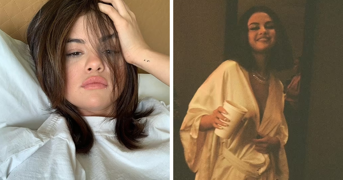 Exclusive Singer Selena Gomez Seen Posing For A Sultry Selfie In Bed