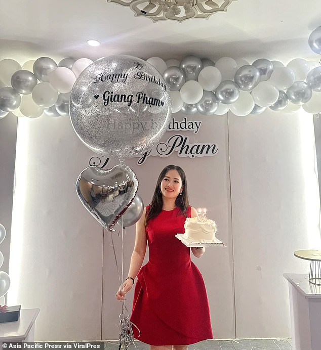 Horrifying Moment Birthday Balloons EXPLODES In Woman's Face After Touching Candles On Cake ...